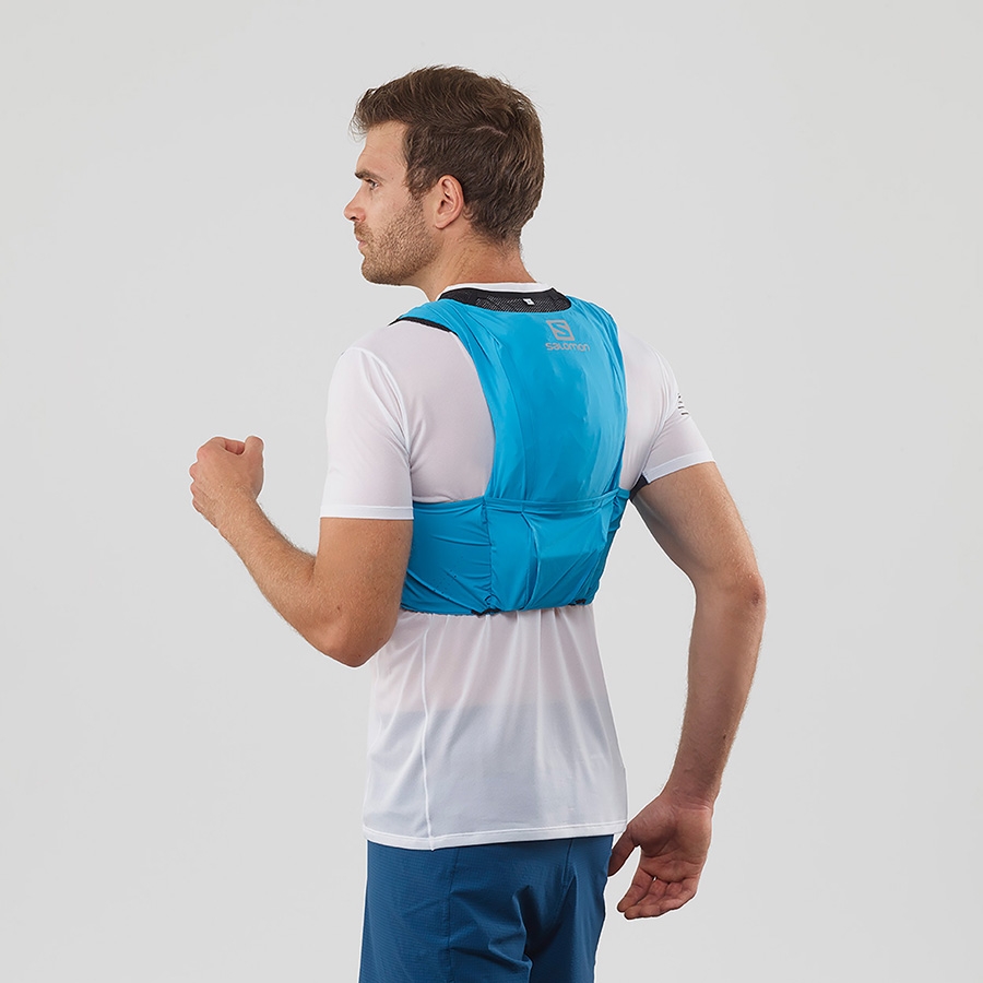 Salomon S/Lab Sense Ultra 8 Set Blue - PlatouSport