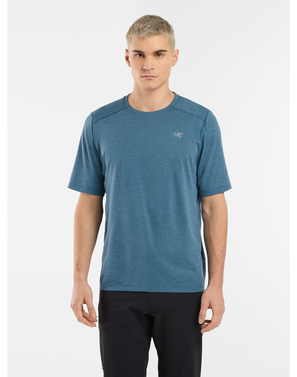 Arc'teryx Cormac Crew SS Mens Serene Heather - PlatouSport